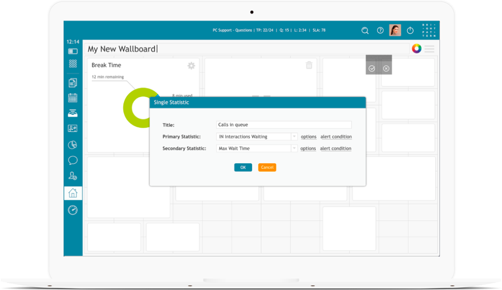 Wallboard | Omnichannel Cloud-Based Call Center Software | Bright Pattern