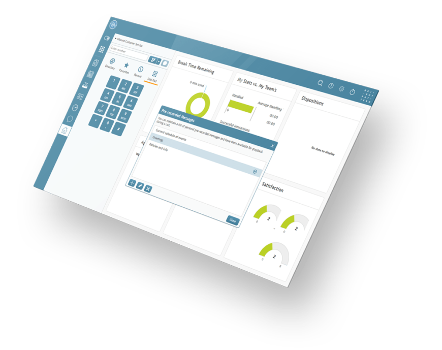 Call Center & Pre-recorded Message Playback | Bright Pattern