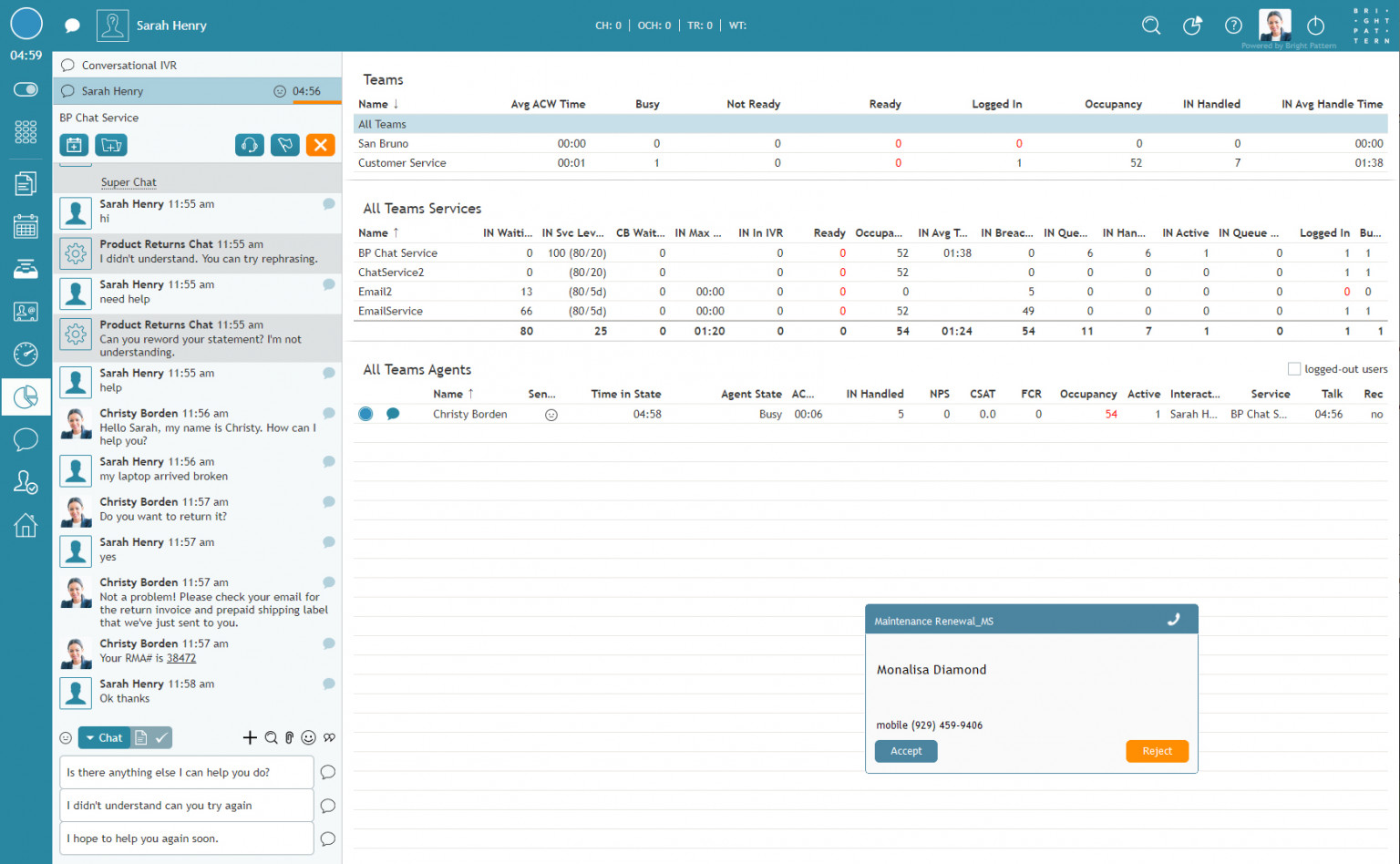 Best Call & Contact Center Software 2021 | Bright Pattern