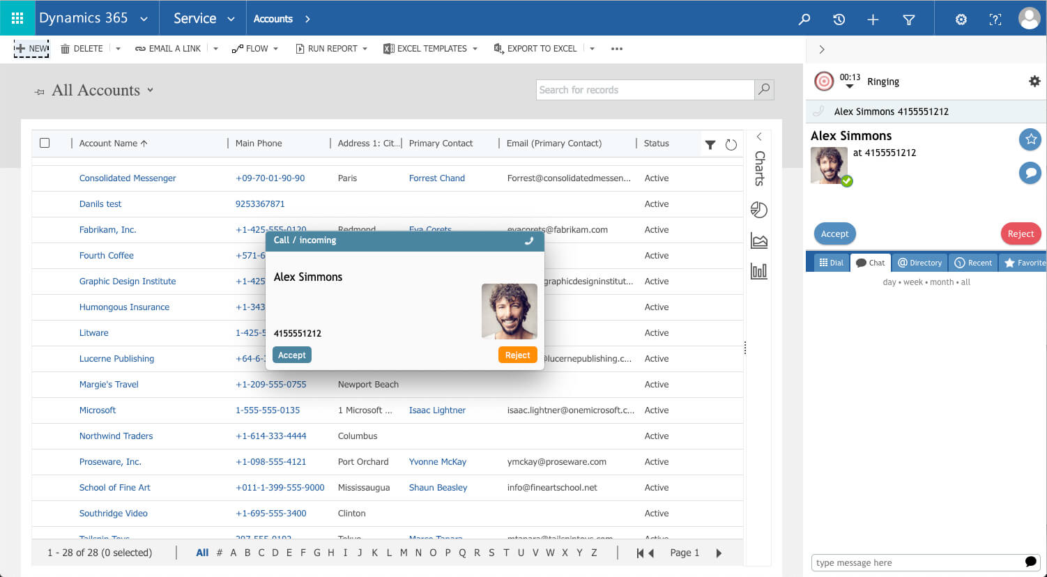 Microsoft Dynamics 365 Call Center Integration | Bright Pattern