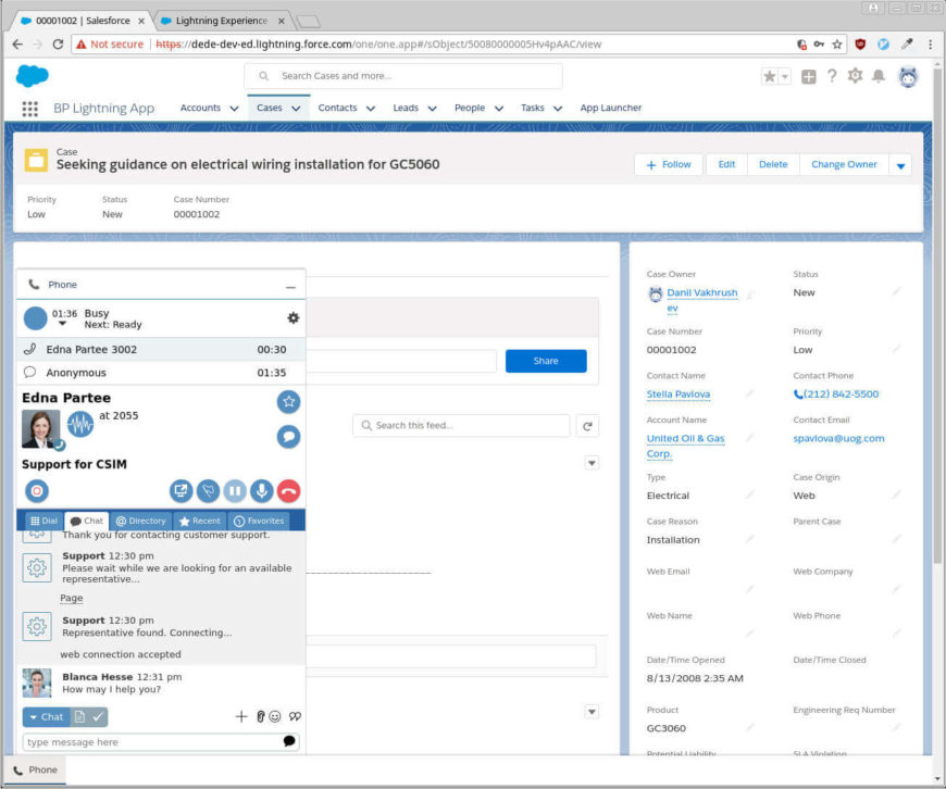 Salesforce Call Center Software + Salesforce Call Center Integration | Bright Pattern
