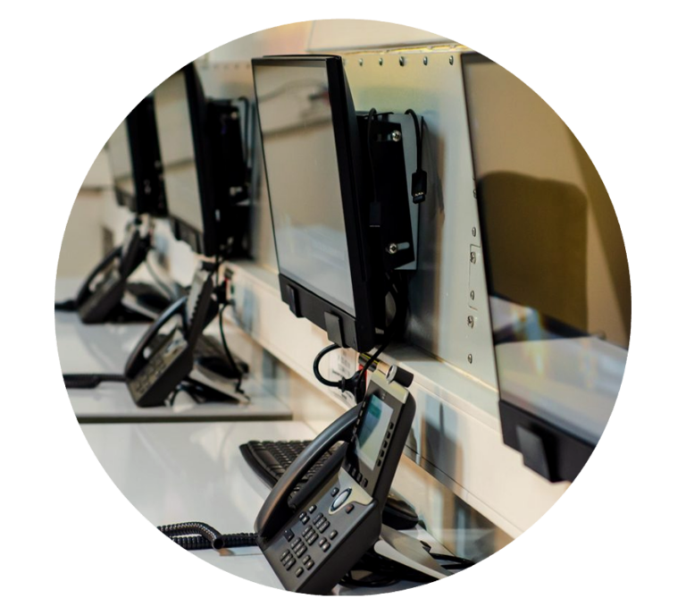 What are the 4 elements of a contact center?