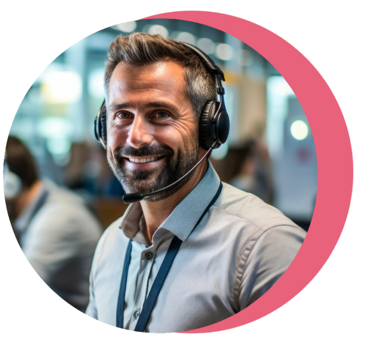 What does CSR mean in a call center?