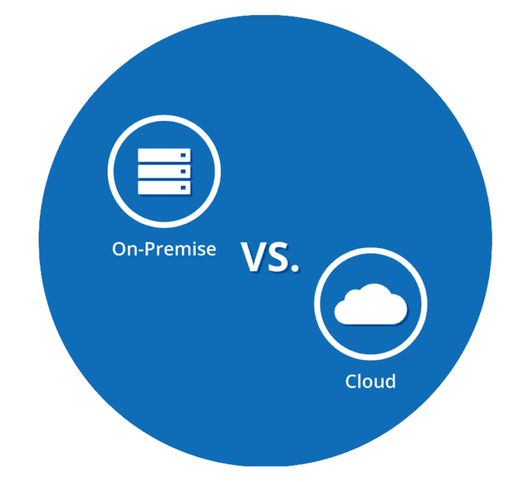 What is the difference between on-premise and cloud?