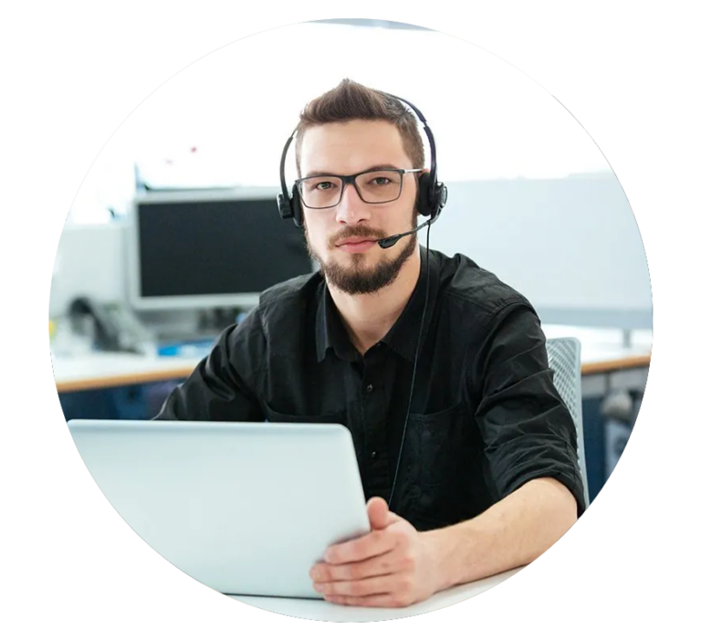 How many calls can a call center agent handle per day?